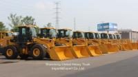 China Used New Zl958 OEM Construction Tractor Hydraulic Heavy Duty 4 Wd Mini Wheel Front Loader for sale