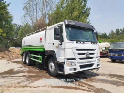 China 20000L 30000 Liters New Used Sinotruk HOWO 6*4 Sprinkler Water Tank Tanker Truck for sale
