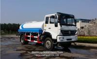 China Sinotruk 3000liter Water Tanker Sprinkler Truck For Water Transporting And Road Cleaning for sale