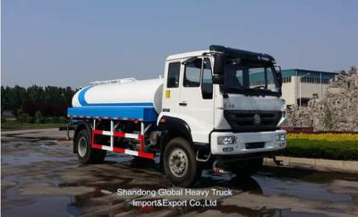 China Sinotruk 3000liter Water Tanker Sprinkler Truck For Water Transporting And Road Cleaning for sale