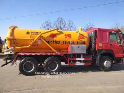 China Dongfeng 6*4 High Condition 290HP  Vacuum Sewage Suction Tanker Truck  Sewage Suction Truck for sale