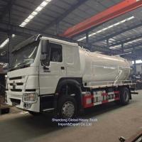 China New HOWO Sewage Suction Truck 12000liters Combination Vacuum Jetter Truck for Sale for sale