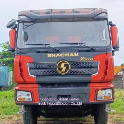 China Used Shacman Delong X3000 F3000 6*4 10 Wheel 371 375 Horsepower Heavy Duty Tipper Dump Trucks for sale