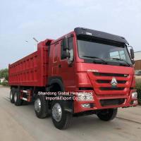 China Sinotruk HOWO 380 HP 8×4 Dump Truck with 50t Load Capacity for Heavy Duty Material Transport for sale