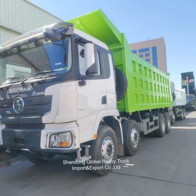 China Shacman X3000 Dump Truck Heavy Duty Tipper Truck with 430hp Engine 8x4 Drive Wheel and 50-60t Load Capacity for sale