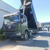 China High-Performance Mine Shacman   8*4 f3000 371/380/400/430HP Euro 2 Dump Trucks for sale