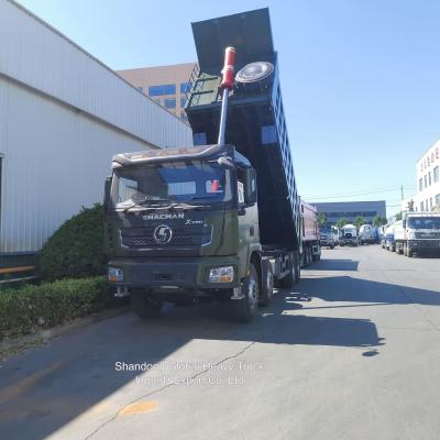 China Shacman X3000 Dump Truck 8X4 Drive Wheel Heavy Duty Tipper Truck with 31-40t Load Capacity and WEICHAI WP12 / WP13 Engine for sale