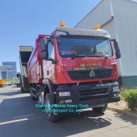 China Siontruk HOWO Tx 400HP  Cargo Dump Tipper Truck Euro 5 8*4 Transport Freight Truck for sale