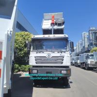 China Shacman Dump Truck 380HP Heavy Duty Tipper Truck with 8×4 Drive and 50t Load Capacity for sale