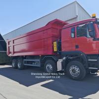 China Sinotruk / HOWO Sitrak F3000 A7 371HP 8X4 6X4 Tracotor Manual Dump Tipper Used Truck for sale