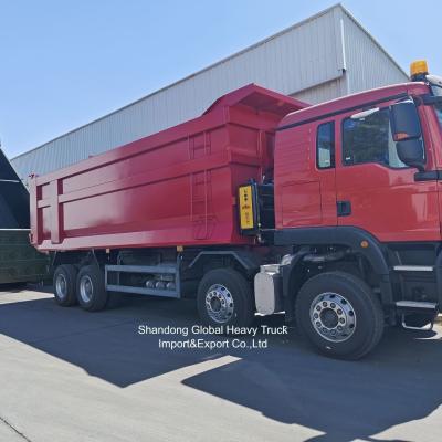 China Sinotruk / HOWO Sitrak F3000 A7 371HP 8X4 6X4 Tracotor Manual Dump Tipper Used Truck for sale