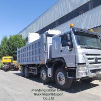 China New and Used 351/371/375/380/400/460/500/540HP Shacman Sinotruck 8*4 HOWO dump truck for sale