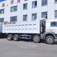 China شاحنة SHACMAN 8×4 القلابة الثقيلة للمناجم والبناء في الجزائر for sale