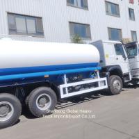 China 20000L 30000 Liters New Used Sinotruk HOWO 6*4 Sprinkler Water Tank Tanker Truck for sale