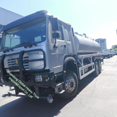 China HOWO 6×4 Water Tank Truck 20000 Liters Sprinkler Truck with Corrosion Resistant Tank for sale