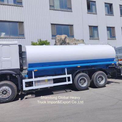 China Sinotruk HOWO Vehicle 20000/30000L 6X4 Heavy Duty Tanker Drinking Sprinkler Water Truck for sale