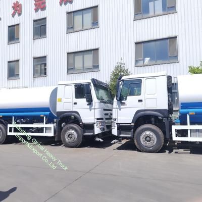 China High Pressure Mining Career Sprinkler Water Tank Truck HOWO 371HP 6*4 Water Sprinkler Truck for sale