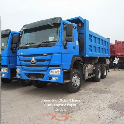 China Used Global HOWO Dump Truck New blue Large Capacity 35 Tons Dump Truck for sale