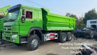 China Second-hand Sinotruk HOWO 6X4/8X4 A7/T7 10/12 Wheeler 371hp 18-25cbm Heavy Duty Tipper Dump Truck for sale