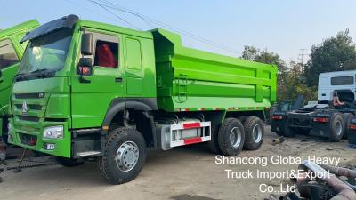 China Second-hand Sinotruk HOWO 6X4/8X4 A7/T7 10/12 Wheeler 371hp 18-25cbm Heavy Duty Tipper Dump Truck for sale