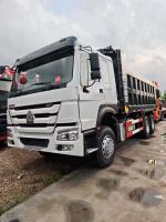 China HOWO 6x4 Dump Truck with 371HP Engine Reinforced 6×4 Chassis and High-Strength Cargo Body for Nigeria Mining for sale