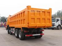 China HOWO 8×4 Dump Truck with 420HP Engine and Heavy-Duty Chassis for Tanzania Mining Operations for sale