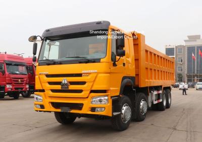 China HOWO 8x4 Dump Truck with 420hp Engine and Heavy-Duty Chassis for Tanzania Mining Operations for sale