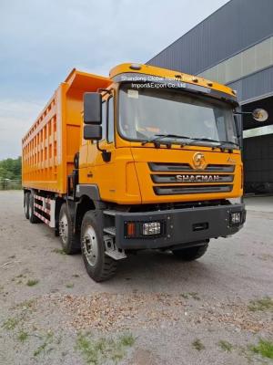 China Shacman F3000 Heavy Duty Dump Truck with 50-Ton Payload 12 Forward + 2 Reverse Manual Transmission and 500 Liters Fuel Tank for sale