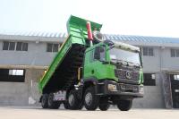 China Shacman F3000 8x4 Mining Dump Truck with 430HP Engine Reinforced Cargo Body and Air Conditioned Sleeper Cabin for sale