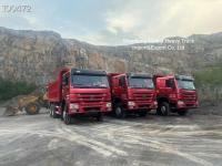 China Heavy Duty HOWO 8×4 Dump Truck with 420HP Engine and Reinforced Chassis for Tanzania Mining for sale
