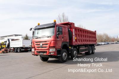 China Sinotruk HOWO 8×4 Dump Truck with 420HP Engine and Reinforced Cargo Body for Heavy Duty Mining for sale