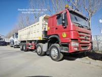 China HOWO 8×4 Dump Truck with 380HP Engine and Heavy-Duty Chassis for Mining and Construction for sale