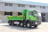 China HOWO 8x4 Heavy-Duty Dump Truck with 420hp Engine Reinforced Chassis and High Payload Capacity for Tanzania Mining for sale