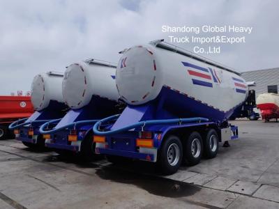 China 40 Tons 40 CBM Bulk Cement Tanker Semi Trailer with High-Strength Steel for Heavy-Duty Transport for sale