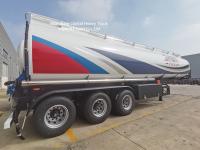 China 45000 Liters 3-Axle Fuel Tanker Semi Trailer for Diesel Transport for sale