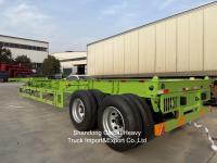 China Heavy Duty Low Bed Semi Trailer with Q345B Steel and Jost 28ton Outrigger for 13,000mm Length Transport for sale