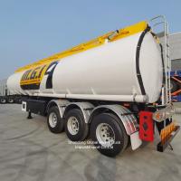 China 3 Axle 45000L Heavy Duty Oil Tanker Semi Trailer for sale