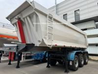 China 3-Axle Steel Dump Semi Trailer for Heavy Loads for sale