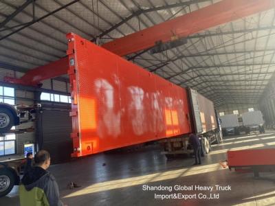 China 40feet Low Bed Semi-Trailer with 40tons/50tons/60tons Capacity and Reinforced Steel Frame for Heavy Equipment Transport for sale