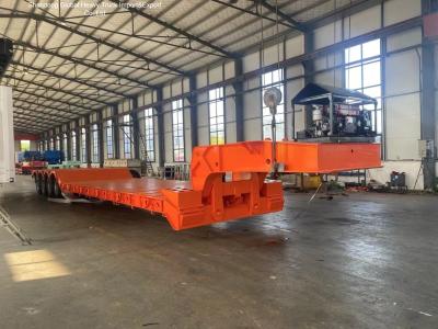 China 4 Axle Air Suspension Fence Semi-Trailer for Container Transport for sale