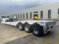 China 3 Axle Fence Semi Trailer 40-60t Capacity for Cargo Transport for sale