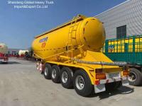 China 4-Axle Cement Bulker Trailer 40-80t Capacity ECE CE Certified for sale