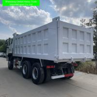 China HOWO 8x4 Heavy-Duty Tipper Truck with 420hp Engine, Reinforced 8x4 Chassis, and High-Strength Steel Cargo Body for Tanzania Mining for sale