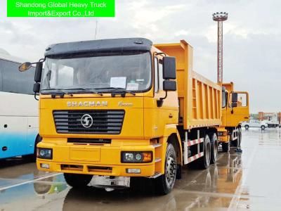 China New or Used Shacman Dump Truck 6x4 Dumper with Euro 2 Emission 10 Forwards Transmission and 8329x2490x3450mm Specification for sale
