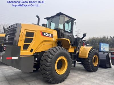 China XC958 5.5t Wheel Loader with 3.0 m³ Bucket Capacity for sale