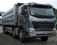 China HOWO A7 336 HP Heavy Duty Dump Truck 8×4 A7-W Driving Cab And HW19710 Transmission for sale