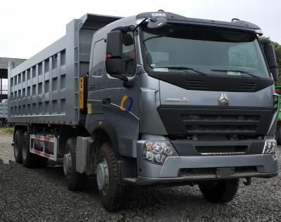 China HOWO A7 336 HP Heavy Duty Dump Truck 8×4 A7-W Driving Cab And HW19710 Transmission for sale