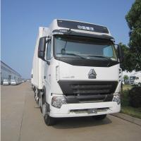 China 12 Wheels 40 Ton Commercial Box Truck , Closed Box Truck 9.726L Displacement for sale