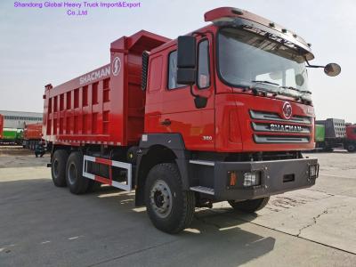 China Shacman F3000 6X4 Heavy Duty Dump Truck with Euro2 Emission 400L Fuel Tank and F3000 Cabin with Sleeper for sale