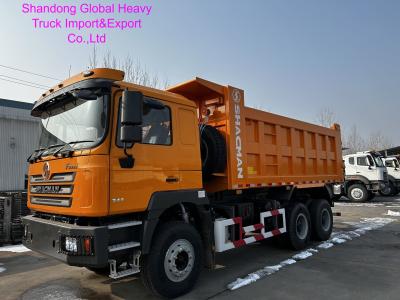 China Shacman F3000 400HP Heavy Duty Dump Truck with 400L Fuel Tank Air Suspension Seat and U-shape Dump Body for sale